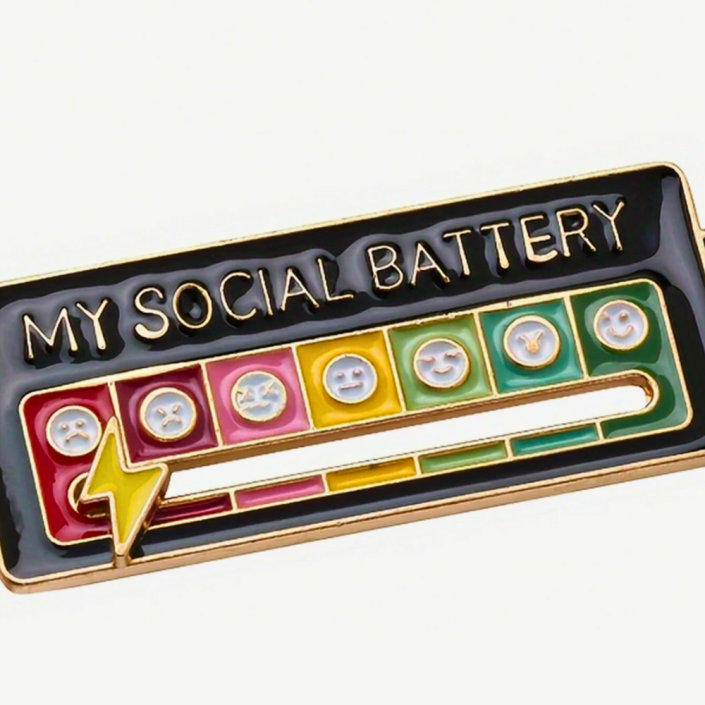 Social Battery Pin - TMHC