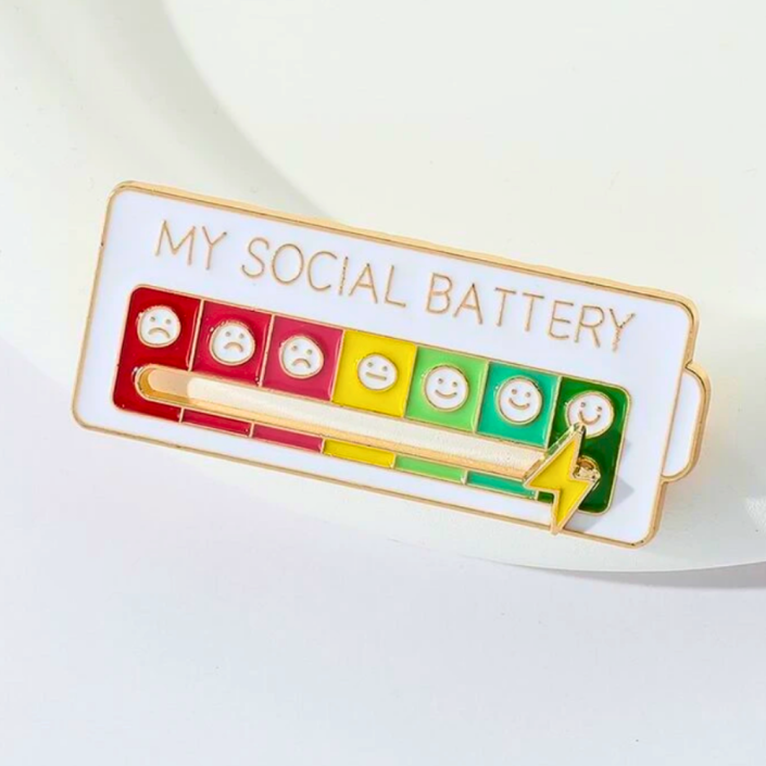 Social Battery Pin - TMHC