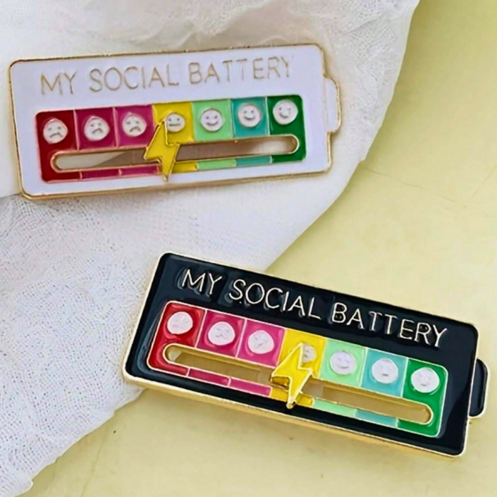 Social Battery Pin - TMHC